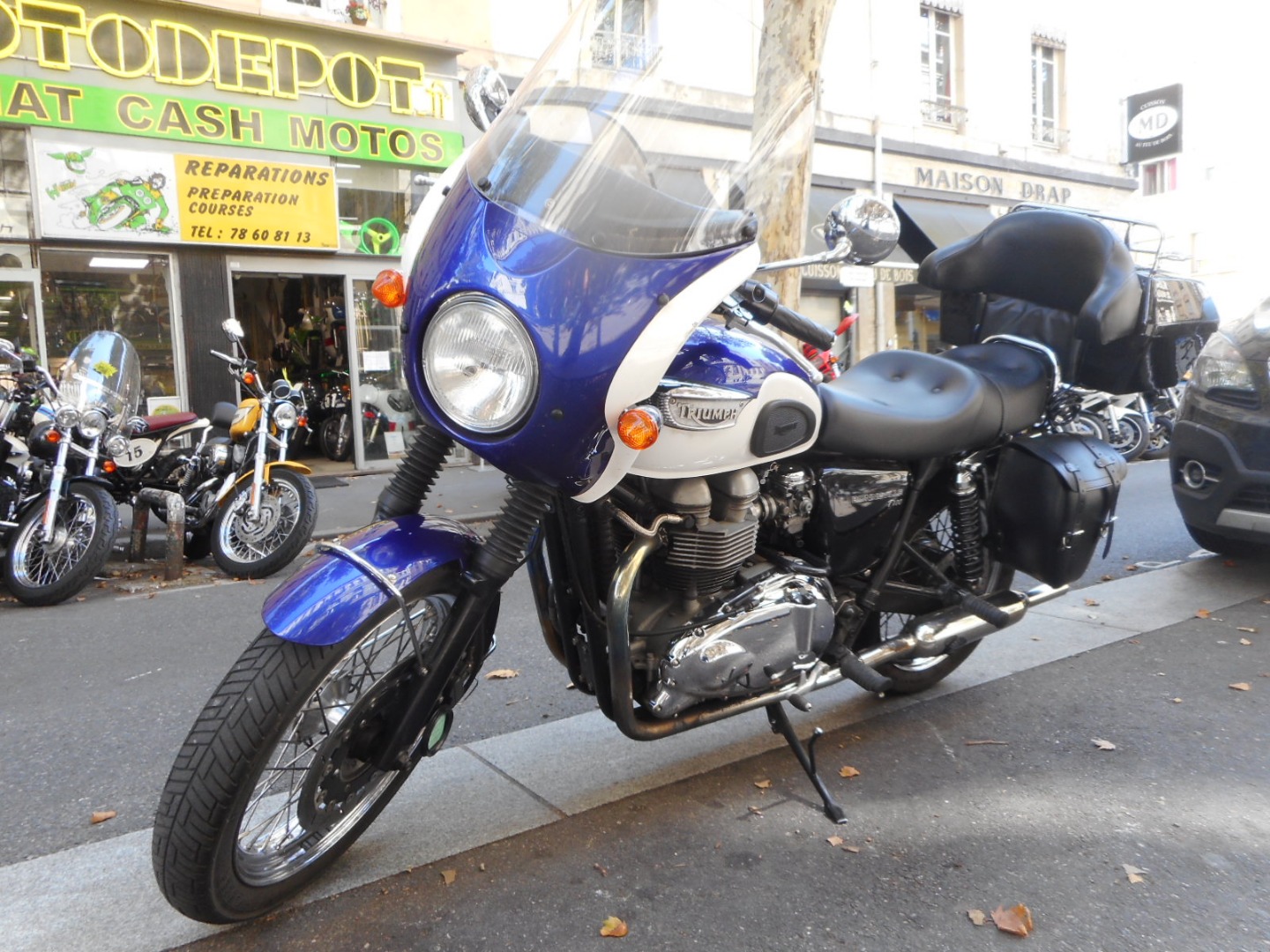 Moto depot : Motos d’occasion collection triumph, BONNEVILLE T100 900 TRIUMPH